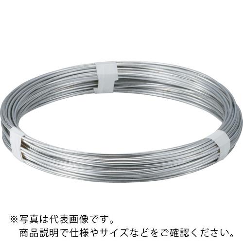 特長：鉄線にメッキを施しています。用途：各種結束に。園芸、農園、その他工作などに。仕様：番手(#)：18線径(mm)：1.2長さ(m)：110使用荷重(kgf)：13材質／仕上：スチール表面処理：溶融亜鉛メッキ注意：提供不可：chemSHE...