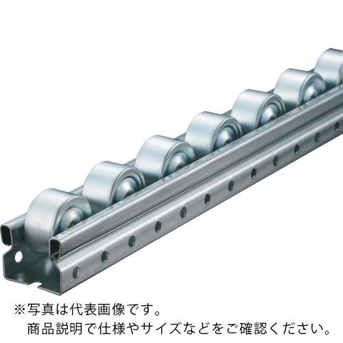 特長：スチール製のホイールを使用しています。耐油性、衝撃に優れています。用途：シューターラックや台車、ラインパレットの取り付けに。仕様：ホイール径(mm)：36ホイール幅(mm)：20ピッチ(mm)：40機長(mm)：2400ホイール1個当...