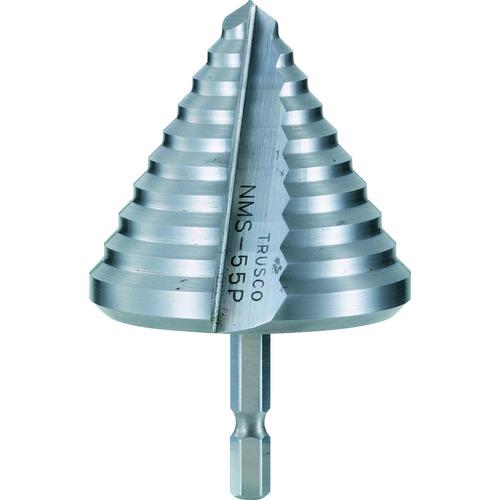 特長：六角軸で、インパクトドライバーにワンタッチで装着できます。樹脂材の穴径拡大・修正に、配管仮設・雨樋の穴あけに最適です。パイプ面への穴あけは、踊らず安定した切れ味です。用途：被削材:樹脂、排水パイプ（75mm以上）。樹脂材加工。配管仮設...