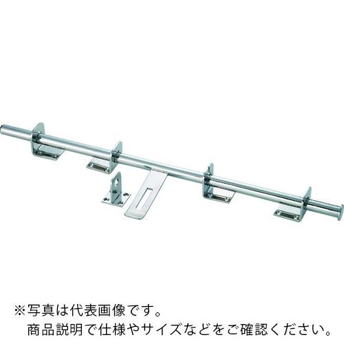 特長：大型扉などのより強度を必要とする箇所に最適です。受座の穴径を従来品より大きくし取り付け後のズレに対応しました。取手部に滑り止め加工を施しています。用途：大型鋼製門扉・鋼製建具。仕様：A(mm)：120B(mm)：1200C(mm)：2...