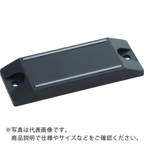 特長：薄型のため出っ張りが少なく、さまざまな用途で使用できます。大、中、小の各サイズがあります。仕様：全長(mm)：43吸着力(N)：10色：黒本体取付穴寸法(mm)：3.5薄型マグネットキャッチ材質／仕上：本体:ABS樹脂マグネットの種類...