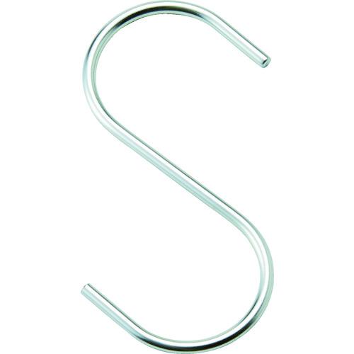 特長：開口部が大きいのでパイプなどに取り付けができます。Sの口がほぼ平行に開いているので、幅のある個所に掛けやすいです。用途：工具・器具などの一般商品の収納の吊り金具として。仕様：使用荷重(kN)：0.2D(mm)：5L1(mm)：140L...