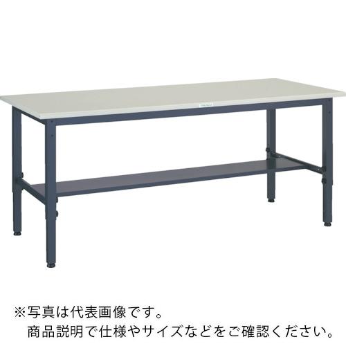 特長：700〜910mmの間で35mmピッチで高さ調節が可能です。用途：高さ調整が700〜910mmまでピッチ35mmでできますので、作業内容に合わせて、座り作業・立ち作業のいずれにもご利用できます。仕様：天板材質：スチール間口(mm)：1...