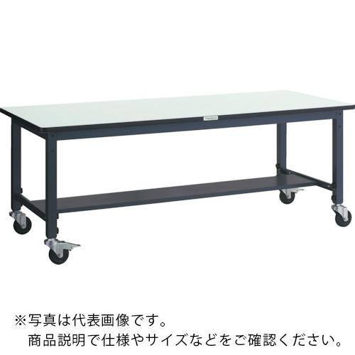 特長：高さ調整が806〜1018mmまでピッチ35mmでできますので、作業内容に合わせて、座り作業・立ち作業のいずれにもご利用できます。ダップ樹脂天板を使用し、暖かみのある外観を持ち、耐油性・耐薬品性に優れています。また表面は滑らかで硬く、...