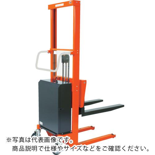 特長：最低高さを50mmにし狭い場所にも差し込めるようにしました。自動充電器搭載でいつでもどこでも充電できます。（AC100V）独創的な形状のハンドルで自在なハンドリングです。過負荷防止バルブ付です。新構造のマストでガタつきを減少させスムー...