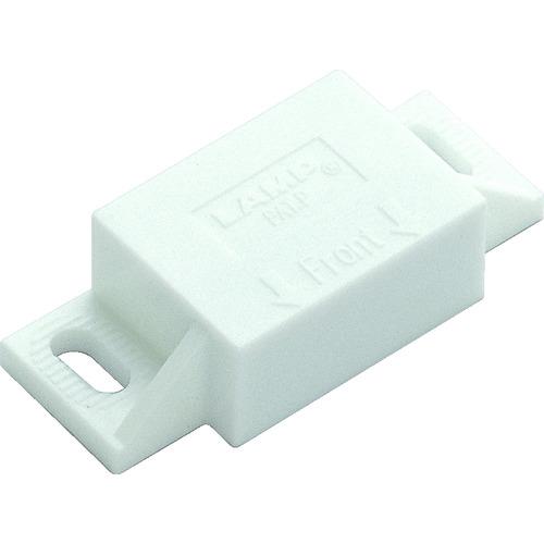 特長：マグネットを樹脂で包んでいるため錆に強く、水回りに最適なマグネットキャッチです。クリーンルームには、受座MC-JM49（別売）との組み合わせが最適です。用途：洗浄機、厨房機器など仕様：全長(mm)：50幅(mm)：21厚さ(mm)：1...