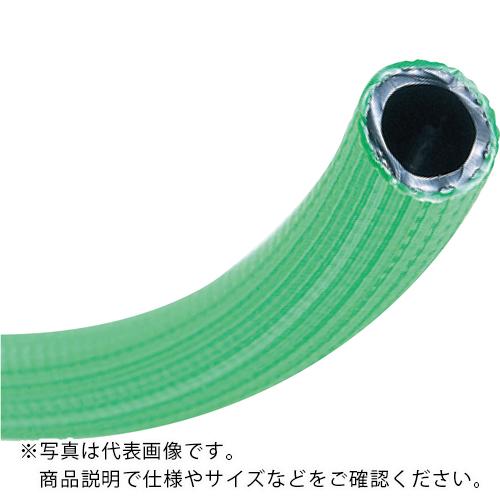 特長：【作業性アップ】ゴムホースに比べ軽量、移動や持ち運びが容易な耐圧ブレードホースです。【長持ち】ゴムホースに比べ油に強く、膨潤しにくいです（外被）。【耐候性】 直射日光や潮風に強く、屋外での使用でもひび割れしにくいです。【汎用】工場以外...