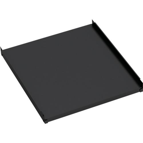 特長：棚1段分（棚板と棚受け2本）のセットです。用途：ボルトレス棚TM3型用追加棚板。仕様：間口(mm)：900奥行(mm)：921色：ブラック外寸奥行(mm)：900外形寸法(mm)間口：840均等積載量：300kg/段棚板は50mmピッ...