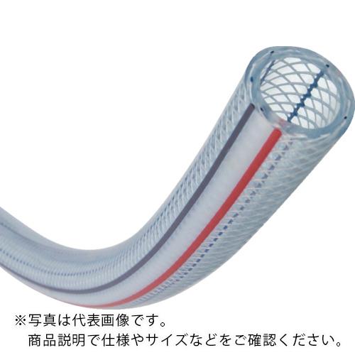 特長：【多目的耐圧ブレードホース】水・油・薬品・エア等様々な流体で使用可能な耐圧ブレードホースです。【透明性】透明性が良く、流体の確認ができ安心です。【長持ち】ホース内面が耐油性に優れ、硬くなりにくいです。【柔軟性】しなやかで継手に挿入しや...