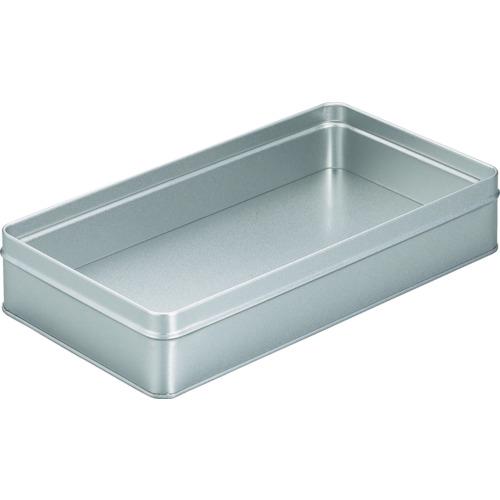 特長：部品の収納・管理に適してます。素材にこだわったシンプルで高級感のある缶です。フタ（別売）をすると積み重ね（スタッキング）が可能です。用途：部品の収納・管理に最適仕様：容量(L)：1.60外形寸法(mm)幅：267外形寸法(mm)奥行：...