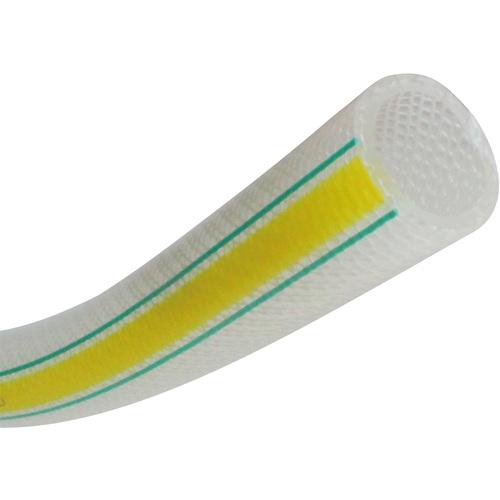 特長：【非塩ビ耐圧ブレードホース】ホース内管にポリオレフィン系樹脂を使用し、圧送用ホースとして使用可能です。【多目的耐圧樹脂ホース】耐薬品性、低溶出、低臭などの特性を活かし、化学、薬品、純水、化粧品、食品の搬送に使用可能です。【透明性】透明...