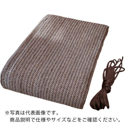 特長：夏の直射日光、きつい西日、朝日など強い太陽の光を軽減します。日差しを遮りながらも、風を通すので快適です。仕様：色：ブラウン幅(m)：2長さ(m)：2.4厚さ(mm)：約1(シート部)、4(ハトメ部)遮光率(％)：85ハトメ内径：12m...