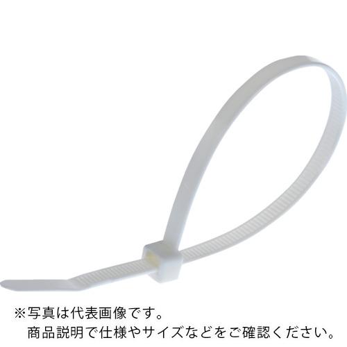 特長：目通しがとても軽く、耐衝撃性に優れた標準タイプの結束バンドです。屋内使用に適しています。スムーズな目通しできっちりしまり、様々な方法で使用できる汎用性の高いナイロン結束バンドです。用途：ワイヤ、ケーブル、ホースなどの結束に。仕様：色：...