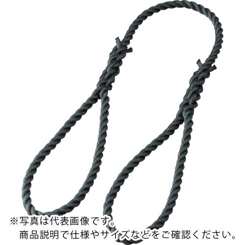 特長：台付ワイヤに比べ、油、サビなどの問題がないため、荷物を傷つけず汚しません。ポリプロピレンは繊維の中で比重が最も軽く吸湿性がありません。用途：物流・プラントなどの商品を汚さずに固定、結束、引張り作業に最適です。仕様：色：黒線径(mm)：...