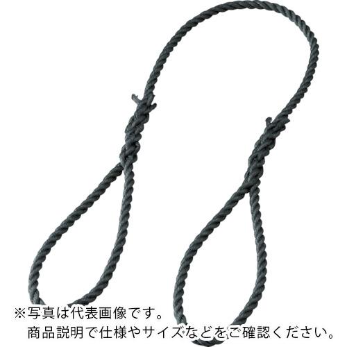 特長：台付ワイヤに比べ、油、サビなどの問題がないため、荷物を傷つけず汚しません。ポリプロピレンは繊維の中で比重が最も軽く吸湿性がありません。用途：物流・プラントなどの商品を汚さずに固定、結束、引張り作業に最適です。仕様：色：黒線径(mm)：...