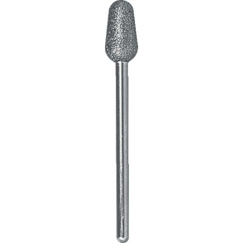 特長：鉄系金属の加工に最適です。微小破砕（自生作用）を有するため、安定した加工面が得られます。耐熱性は約1400℃でダイヤモンドより優れます。用途：R面研磨・面取り・バリ取り。仕様：粒度(#)：140刃径(mm)：6刃長(mm)：11.2軸...
