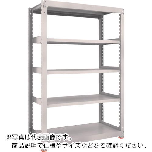 特長：ボルトを1本も使用していないボルトレス構造で、分解・組み立て作業が簡単で、作業時間を大幅に短縮できます。棚の段変更が、25mmピッチで、自由に調整、変更ができます。高さ、奥行が同じであれば、増結することができます。また、支柱を兼用する...