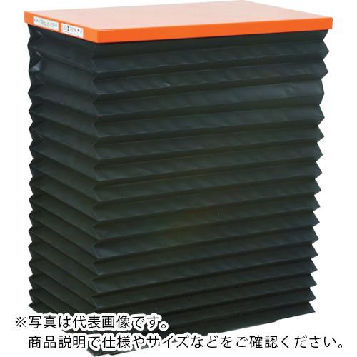 特長：ベクトル制御採用、よりスムーズな動作になりました。パワーユニットを本体に内蔵、設置場所に制約がありません。ジャバラで完全に覆い安全性も万全です。(防水仕様ではありません）用途：荷物の昇降や作業台として。仕様：均等荷重(kg)：100テ...