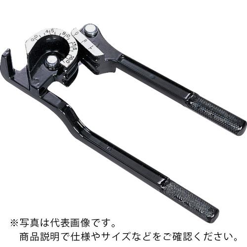 特長：軟質銅管を最大180°に曲げることができます。1丁で3サイズの曲げ加工ができます。用途：軟質銅管の曲げ加工に。仕様：曲げ角度(°)：0〜180全長(mm)：256寸法(mm)左手：256寸法(mm)右手：192適合管径：6、8、10曲...