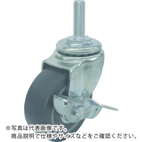 特長：走行音が静かで、床にスリップ痕が付きません。床面を汚しません。床面に跡が付きにくい材質です。用途：騒音を嫌う環境での運搬用に。仕様：許容荷重(daN)：50許容荷重(kgf)：51車輪径D(mm)：100車輪幅(mm)：27取付高H(...