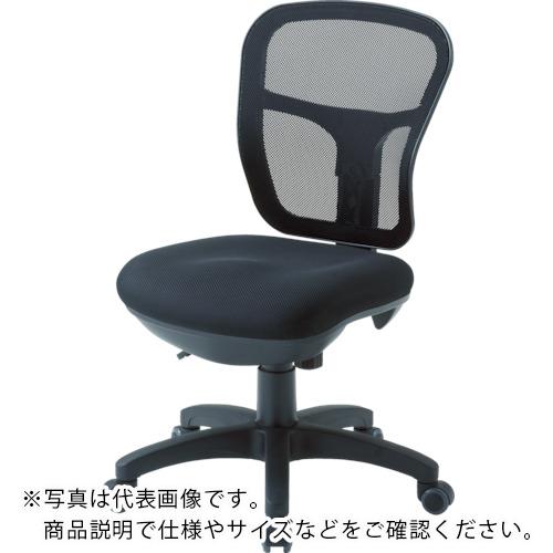 特長：背部は通気性を追及したメッシュ素材を使用しており、快適な座り心地のオフィスチェアです。仕様：座幅(mm)：470座奥行(mm)：450張地：布張り色：ブルー背面色：ブルー座面色：ブルー脚色：ブラック座上下昇降機能：ガス調節式座高(mm...