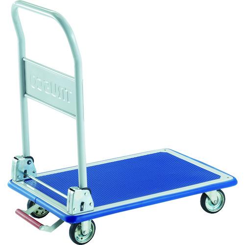 特長：ピン式ブレーキで完全ロック、車輪がぬれても滑りません。固定キャスター2輪にピンが入り完全に止まるタイプです。仕様：均等荷重(kg)：150長さ(mm)：740幅(mm)：480高さ(mm)：145ハンドル高さ(mm)：850キャスター...