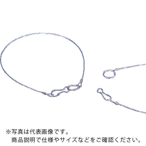 特長：バルブ表示板を見やすく設置できる取付具です。1組5本入りです。用途：バルブ表示板の取り付けに。仕様：長さ(mm)：400全長(mm)：400径(mm)：0.75品名：吊り下げロープ材質／仕上：ステンレス注意：T860-06、-07、-...