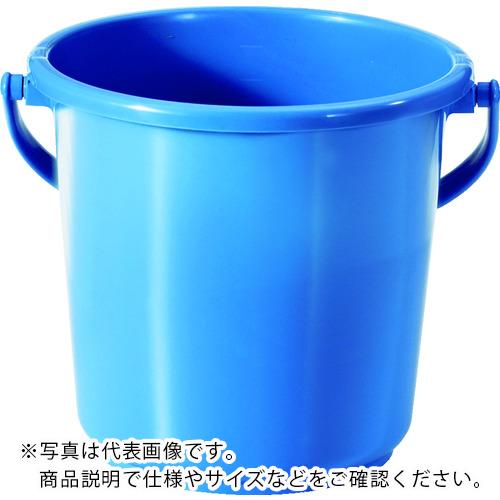 特長：肉厚で強度あるスタンダードのバケツです。食品衛生法適合品です。仕様：容量(L)：13間口(mm)：300奥行(mm)：300高さ(mm)：283色：ブルー適合フタ：TPPB-13F容量(ml)：13フタ別売食品衛生法適合・ポジティブリ...