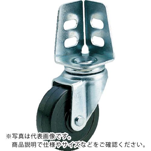 特長：アングルへの取り付けが簡単にできます。用途：アングル式の棚や軽荷重機器運搬に。自在式アングル式の棚や軽荷重機器運搬に。仕様：許容荷重(daN):50許容荷重(kgf):51.0車輪径D(mm):65車輪幅(mm):25取付高H(mm)...