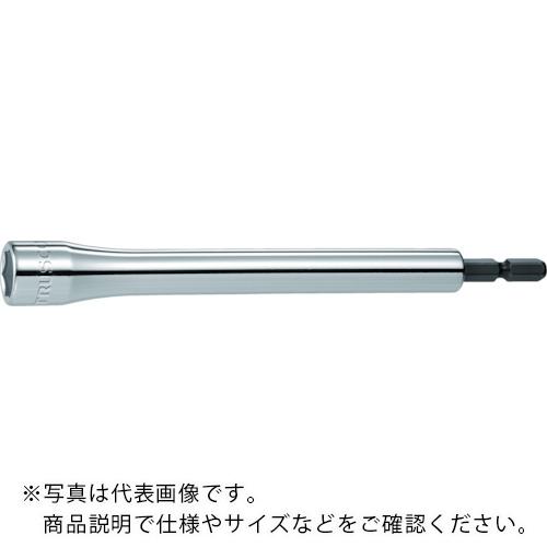 特長：ロングタイプです。花形口径でボルト・ナットに装着しやすい形状であると共に、六角口径形状に比べボルトナットをスムーズに差し込むことを可能としています。6角シャンク部（6.35mm）は圧入式で強力です。仕様：対辺寸法(mm)：22軸寸法(...