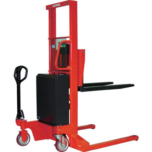 特長：1100×1100mmのパレットをすくえる脚幅の広いリフターです。自動充電器搭載でいつでもどこでも充電できます。（AC100V）独創的な形状のハンドルで自在なハンドリングです。過負荷防止バルブ付です。BEN-D-Wタイプは、足の内幅を...