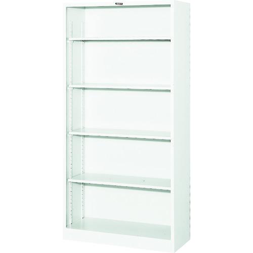 特長：使いやすく強度のあるオープンタイプです。用途：完成品仕様：間口(mm)：880奥行(mm)：400高さ(mm)：1790色：ホワイト均等積載量(kg/段)：60付属品：棚板4枚最大積載量(kg/台)：200設置タイプ：下置き専用棚板調...
