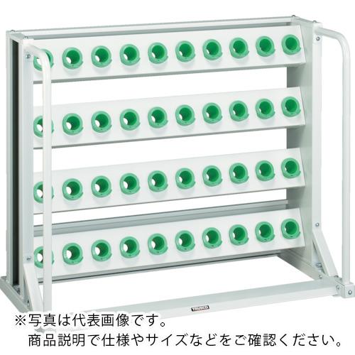 特長：ホルダーはフレームにて角度を2段階で調整することができます。仕様：収納ホルダ数：BT・NT40 40個間口(mm)：1030奥行(mm)：510高さ(mm)：860均等積載量(kg/台)：320均等積載量(kg/段)：80色：ヤンググ...