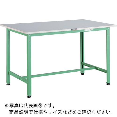 特長：主要部溶接構造のノックダウン式です。低コストを実現した普及品です。仕様：天板材質：リノリューム張間口(mm)：1200奥行(mm)：600高さ(mm)：740脚部カラー：ヤンググリーン(YG)アジャスターねじサイズ：M16×2.0均等...