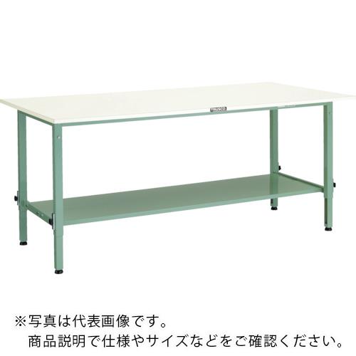 特長：650〜950mmの間で50mmピッチの高さ調節が可能です。下棚を設置することで物を置くことができます。高さ調節が650〜950mm（調整ピッチ50mm）までできますので、作業内容に合わせて座り作業・立ち作業のいずれにもご利用できます...