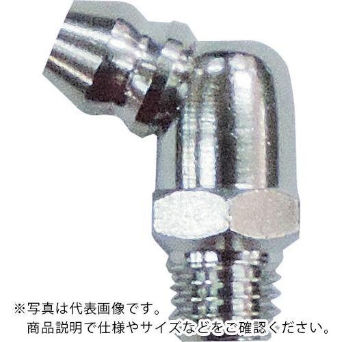 特長：グリスガンのノズルをグリスニップル先端に押し当てて注油します。注油圧力は、10MPa以下を推奨します。仕様：接続口径:U1/4×28山形状:B型品名:グリスニップルB型材質／仕上：黄銅棒表面処理:ニッケルメッキスプリング:80c硬鋼線...