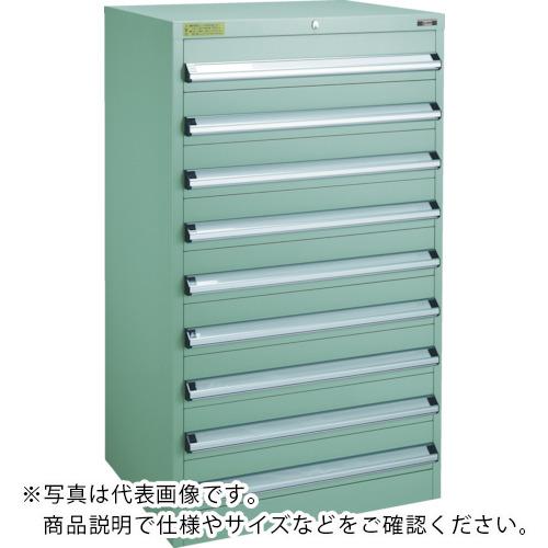 特長：セーフティロック機構付のため引き出しを1段開けていると安全機構が働き、他の引き出しは全てロックされ開きません。オールロック式のため1度に全ての引き出しがロックできます。ラッチ機構付のため振動があった場合でも、引出しが飛び出し転倒するこ...