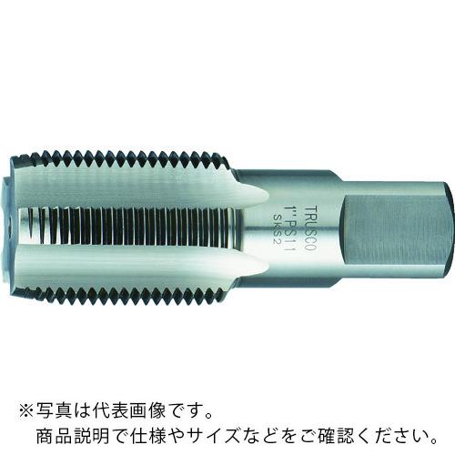 特長：管用平行ねじ用のタップです。用途：被削材:鋳鉄、軽金属。仕様：精度：JIS3級呼び寸法：1/8山数：28ねじ長さ(mm)：19全長(mm)：55シャンク径(mm)：8シャンク四角部(mm)：6下穴径(mm)：8.7加工ねじ：ストレート...