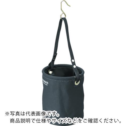 特長：日本製の高品質な縫製を施した電工バケツです。防水加工布を使用しています。底面にベニヤ板入りです。仕様：色：ブラック径(mm)：φ240高さ(mm)：240奥行(mm)：240幅(mm)：240フック付き材質／仕上：10号防水加工帆布持...