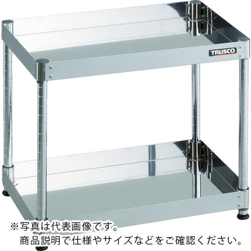 特長：ステンレスアジャスターをつけたワゴンです。仕様：最大積載量(kg/台)：150均等積載量(kg/段)：100間口(mm)：750奥行(mm)：500高さ(mm)：492段数(段)：2支柱径(mm)：25.4棚板調整ピッチ(mm)：25...