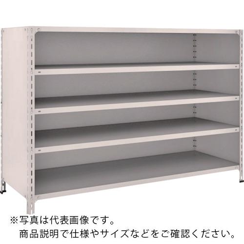 特長：塗装は環境に配慮した粉体塗装です。背板・側板付棚は物品の転落や混同を防止するのに役立ちます。間口890mmで高さ1204・1804mmサイズについては、両開扉を付けることが可能です。仕様：間口(mm)：1815奥行(mm)：615高さ...