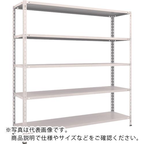 特長：組み立て簡単、今までボルト組みをしていた手間が大きく省けます。中棚は全て棚受けに棚板を置くだけの段替え簡単構造（中棚ボルト不要）です。仕様：間口(mm)：1815奥行(mm)：465高さ(mm)：1804有効間口(mm)：1728色：...