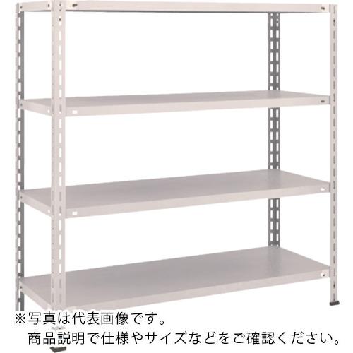 特長：組み立て簡単、今までボルト組みをしていた手間が大きく省けます。中棚は全て棚受けに棚板を置くだけの段替え簡単構造（中棚ボルト不要）です。仕様：間口(mm)：1215奥行(mm)：465高さ(mm)：1204有効間口(mm)：1128色：...