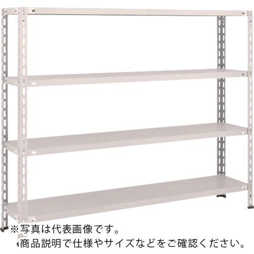 特長：組み立て簡単、今までボルト組みをしていた手間が大きく省けます。中棚は全て棚受けに棚板を置くだけの段替え簡単構造（中棚ボルト不要）です。仕様：間口(mm)：1515奥行(mm)：315高さ(mm)：1204有効間口(mm)：1428色：...