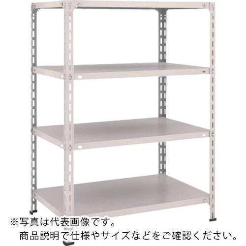 特長：4方からの出し入れがしやすく、棚板の上下面4面は振れ止め金具付で丈夫です。棚板は当社独自のW折り曲げ加工により強度が20%アップしています。（3V・3Xは除く）仕様：間口(mm)：890奥行(mm)：615高さ(mm)：1204有効間...