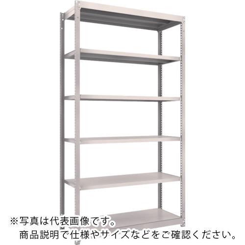 特長：ボルトを1本も使用していないボルトレス構造で、分解・組み立て作業が簡単。組立作業の時間を大幅に短縮できます。棚の段数変更が小刻みな25mmピッチで、自由に調整、変更ができます。高さ、奥行が同じであれば、増結することができます。また、支...