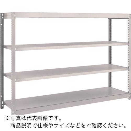 特長：ボルトを1本も使用していないボルトレス構造で、分解・組み立て作業が簡単。組立作業の時間を大幅に短縮できます。棚の段数変更が小刻みな25mmピッチで、自由に調整、変更ができます。高さ、奥行が同じであれば、増結することができます。また、支...