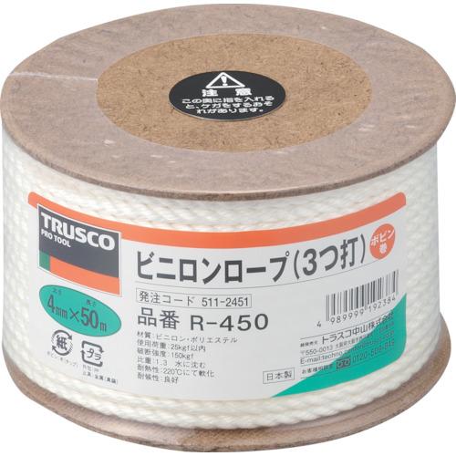 特長：耐候性、耐久性に優れ、漁業用、陸上用などの幅広い分野で使われています。仕様：色：白線径(mm)：4長さ(m)：50包装形態：ボビン巻(小)ロープの打ち方：3つ打3つ打材質／仕上：ビニロン+ポリエステル混紡注意：切断後の断面はライターの...