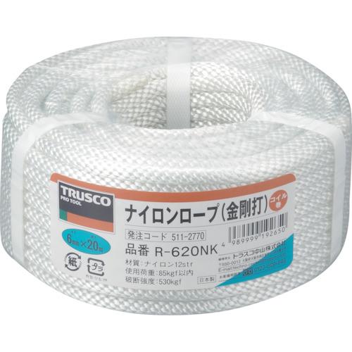 特長：合繊ロープの中で最も強度があり、摩擦にも強いです。耐熱性にも優れています。強度は3つ打に比べ30%程度低下しますが、しなやかで手ざわりが良く、キンク（ねじれ）しにくい扱いやすいロープです。用途：保温用シートなどの押さえ用。草刈り機など...