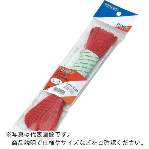 特長：軽くて柔らかく、扱いやすいです。用途：荷物などの識別。テント、タープの張り綱。店舗内の指示板吊り下げ用。仕様：色：赤線径(mm)：5長さ(m)：10包装形態：袋入ロープの打ち方：3打ち3つ打材質／仕上：ポリプロピレン（PP）　●代表画...